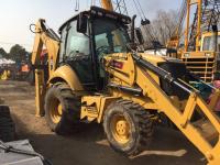 China CAT 420F Old Backhoe Loader Used Tractor Backhoe Loader Energy Efficiency for sale