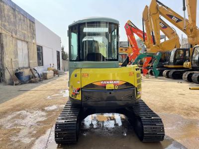 China 5 ton gebruikte Yanmar Vio55-5B Crawler Excavator met 0,135m3 emmercapaciteit Te koop