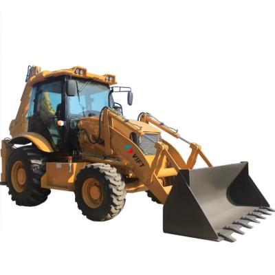 Cina hfeiVIFT Nuova promozione Grande 6 7 8 Ton Diesel Power Scavatrice Boom Backhoe Loader Facile maneggevole Attachments in vendita
