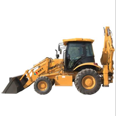 Cina hfeiVIFT Nuova promozione Grande 6 7 8 Ton Diesel Power Scavatrice Boom Backhoe Loader Facile maneggevole Attachments in vendita