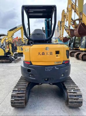 Cina 6 tonnellate mini giapponese brand usato escavatore da striscio in vendita con motore Kubota in vendita