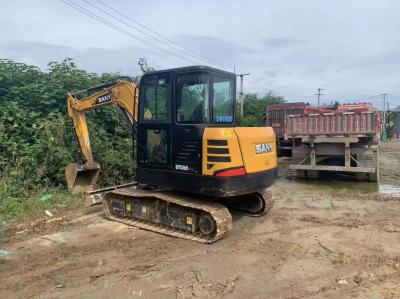 Cina Popolare mini scavatore di seconda mano 5T usato Sany SY55C Crawler Excavator in vendita