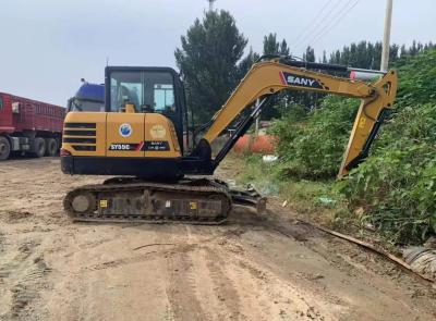 Cina Popolare mini scavatore di seconda mano 5T usato Sany SY55C Crawler Excavator in vendita