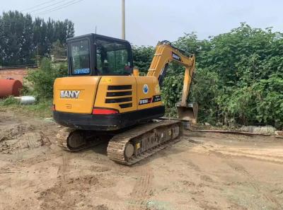 Cina Popolare mini scavatore di seconda mano 5T usato Sany SY55C Crawler Excavator in vendita