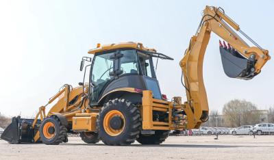 Cina WZ40-30 Mini retroesca idraulica 4x4 3 tonnellate con secchio multifunzione in vendita