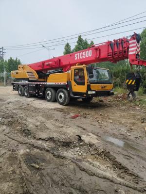 Cina Sany STC500 Altezza di sollevamento 61m 50 tonnellate Cran motore idraulico usato in vendita