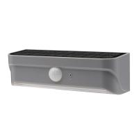 China Emergency Security Motion Sensor Pathway Garden Solar Powered LED Wall Light for sale
