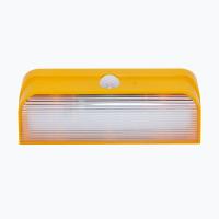 China Mini 2W IP65 Waterproof External Solar Powered LED Wall Light for sale