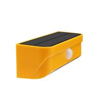 China Mini 2W IP65 Waterproof External Solar Powered LED Wall Light for sale