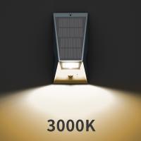China Modern Waterproof Remote Control Pir Garden Solar Wall Light Motion Sensor for sale