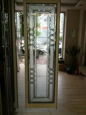 China chrome caming decorative glass for sale