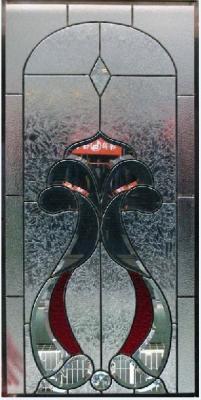 China black chrome caming decorative glass for sale