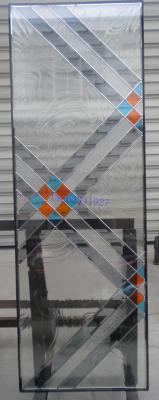 China chorme caming deorative glass panel for sale
