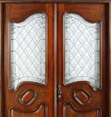 China 25.4MM inlaid glass with chrome caming for sale