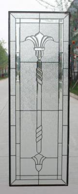 China new decorative glass  designs for french door for sale