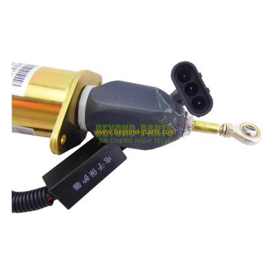 Cina Elettrovalvola a solenoide di Engine Stop Flanrout dell'escavatore di Daewoo DH300-7 6CT 3935650 in vendita