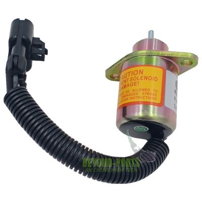 Cina L'escavatore Spare Parts Engine di Kubota ferma l'elettrovalvola a solenoide di Flanrout SA-4561-T 12V in vendita