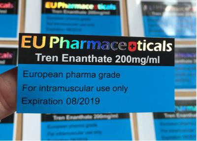 Cina Tren Enanthate 200mg Vial Labels With Laser Logo ha timbrato in vendita