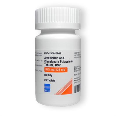 China Amoxicillin Oral 100mg Tablets Pill Bottle Labels And Boxes Customized for sale