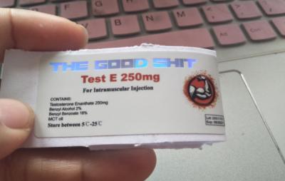 Cina Etichette trasparenti della fiala da 10 ml della medicina, adesivi personalizzati della bottiglia di vetro della fiala in vendita