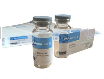 Cina Primobolan Methenolone Enanthate fiala Fiala di vetro Etichetta laser con scatole in vendita