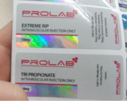 Quality Oxandrolone Ananvar Oral Labels With Laser Pet Materail Labels And Boxes for sale