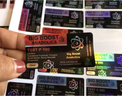 Κίνα Αδιάβροχο φιαλίδιο 10ml Labels 4C Full Color For vial Pharmaceutical προς πώληση