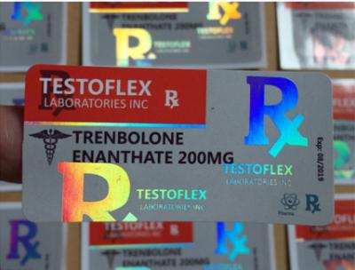 China Quick Turnaround 10ml Vial Labels Round Shape Printing Time 2-3 Days for sale