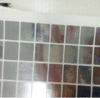 Quality Gold And Silver Hologram Seal Sticker For Product Authentication for sale