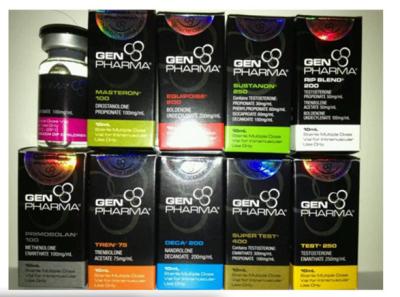 China Gen Pharma flacon 10 ml flacondozen / medicijnverpakkingsdoos verschillende maten for sale