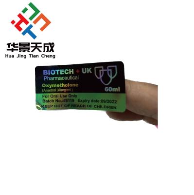 China Red And Green Custom Vial Labels For Precise Labeling Solutions for sale