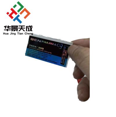 Cina Tecnologia di stampa flessibile per etichette personalizzate di flaconcini frosti in vendita