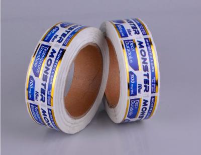 Cina Etichette per fiale di fiale farmaceutiche Effetto timbrato oro di colore chiaro e brillante in vendita
