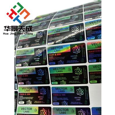 중국 자외선 보호 가 있는 맞춤형 플라일 유리 병 라벨 판매용