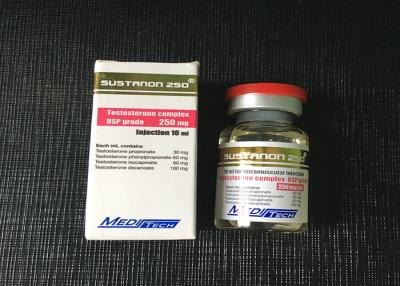 China sust250 Oil Based Solution 10ml Vial Labels For Intramuscular Injection for sale