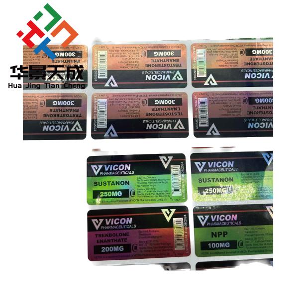 Quality Gen Pharma Label For Medicinal Bodybuild Products Packing for sale