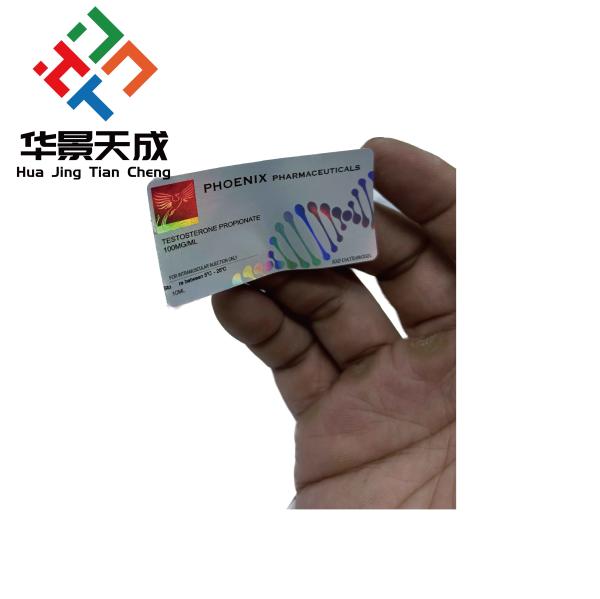 Quality 10ml Vial Labels for 10ml Vials Packing Printable Area 2.5 Inch Printing for sale