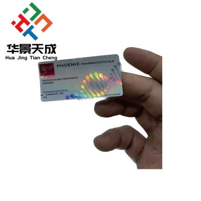 China CMYK Color Custom Vial Labels 100-10 Quantity Ideal for B2B Purchases for sale