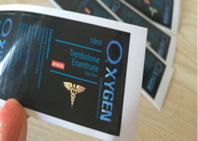 Cina Etichetta della bottiglia della medicina di stampa a colori per ossigeno tren Enanthate 200mg in vendita