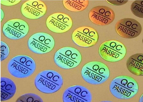 Quality Honeycomb Security Hologram Sticker , Tamper Evident Labels Eco - Friendly for sale