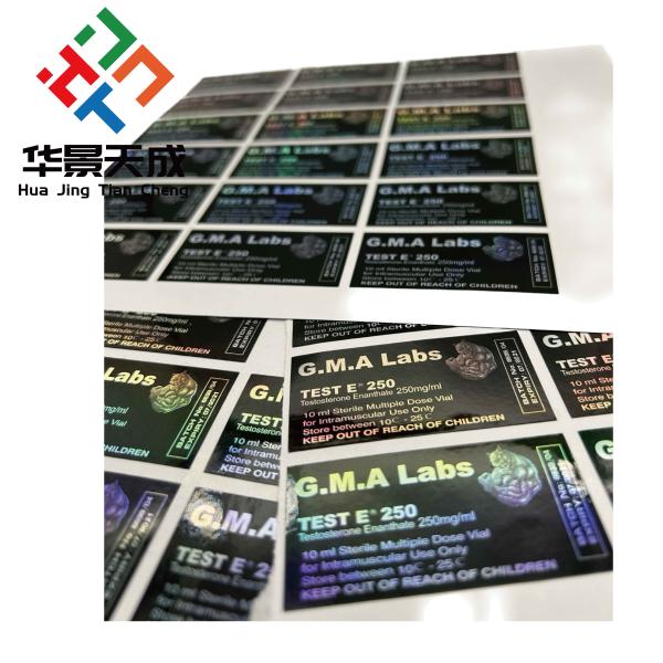 Quality 10ml Bottle Sticker Bodybuilding Oils labels for sale
