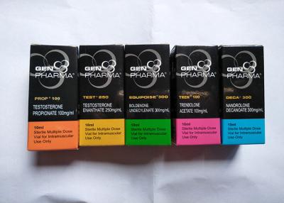 China Full Color Printed 10ml Vial Boxes Foldable Customized Size For  Pharma Design for sale