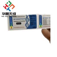 China Test E 250 10ml Vial Labels Steroide Injection Labels for sale