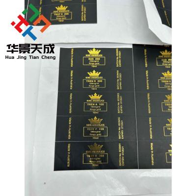 Primo Pharma GOLD Stempelverpakking Hologram 10 ml Vial Etiket