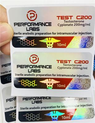 China DHB 10 ml flacon Etiketten Kleefkleven Etiketten voor 10 ml flessen Te koop