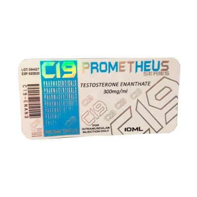 Китай Водонепроницаемая лазерная голографическая этикетка флакона 10 мл для бутылок с лекарственными препаратами продается