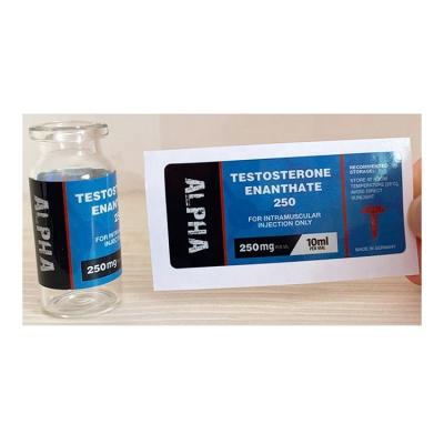 Cina Deca 250 mg Farmaceutico Iniezione Farmaci Vitricola Etichette 25x60mm Laser Hologram Material in vendita