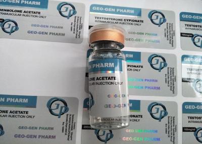 Cina La fiala di vetro dell'ologramma etichetta Geo Gen Pharma Design per l'uso di fiale per iniezione da 10 ml in vendita