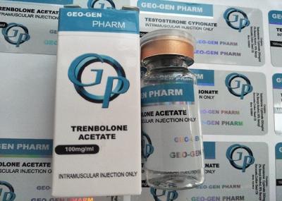 Cina La fiala di vetro dell'ologramma etichetta Geo Gen Pharma Design per l'uso di fiale per iniezione da 10 ml in vendita