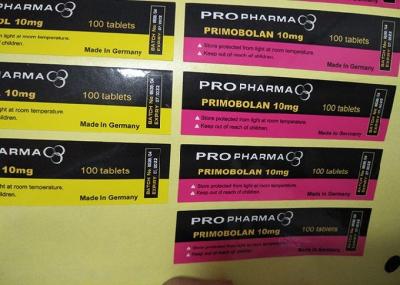 Cina fiala La fiala di vetro farmaceutica etichetta la stampa a colori 4C impermeabile in vendita